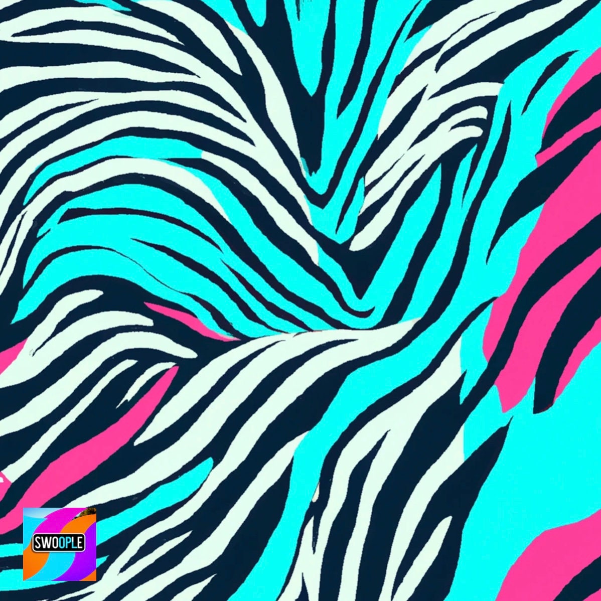 Beyond Black and White: Zebra Patterns Digital Art - Etsy