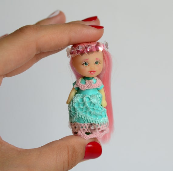 Art & Collectibles Micro doll Custom OOAK doll repaint Dolls ...