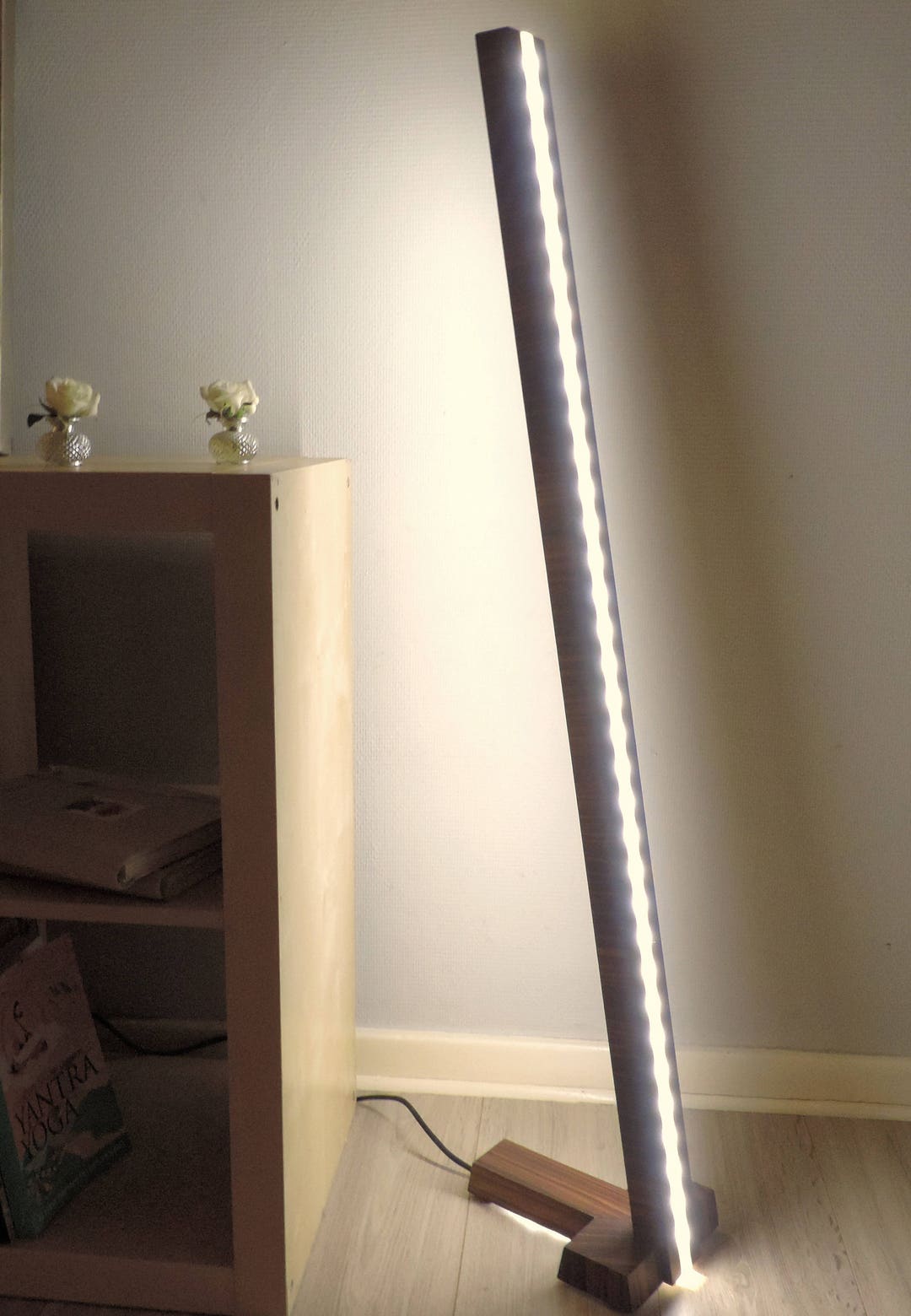 Designer Lamps LED Slender Wood Macassar Ebony - Etsy UK