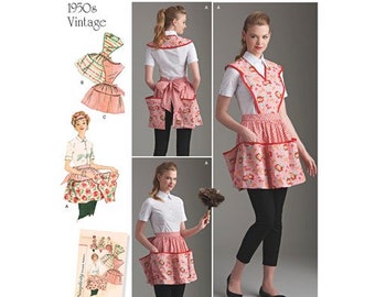 1950 Apron Pattern - Etsy
