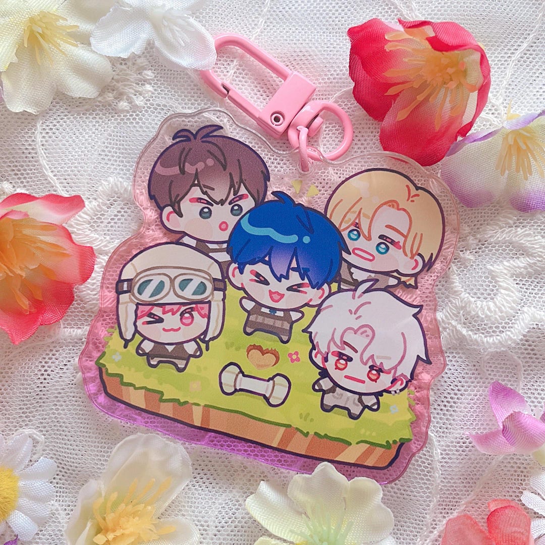 PLAVE Acrylic Charm - Etsy