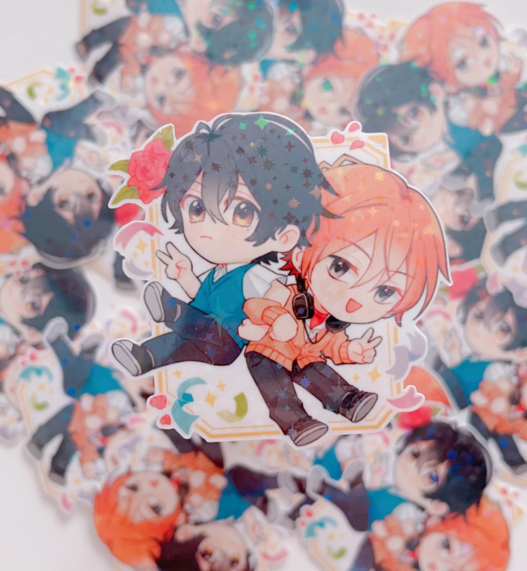 Sasaki to Miyano Holo Sticker - Etsy