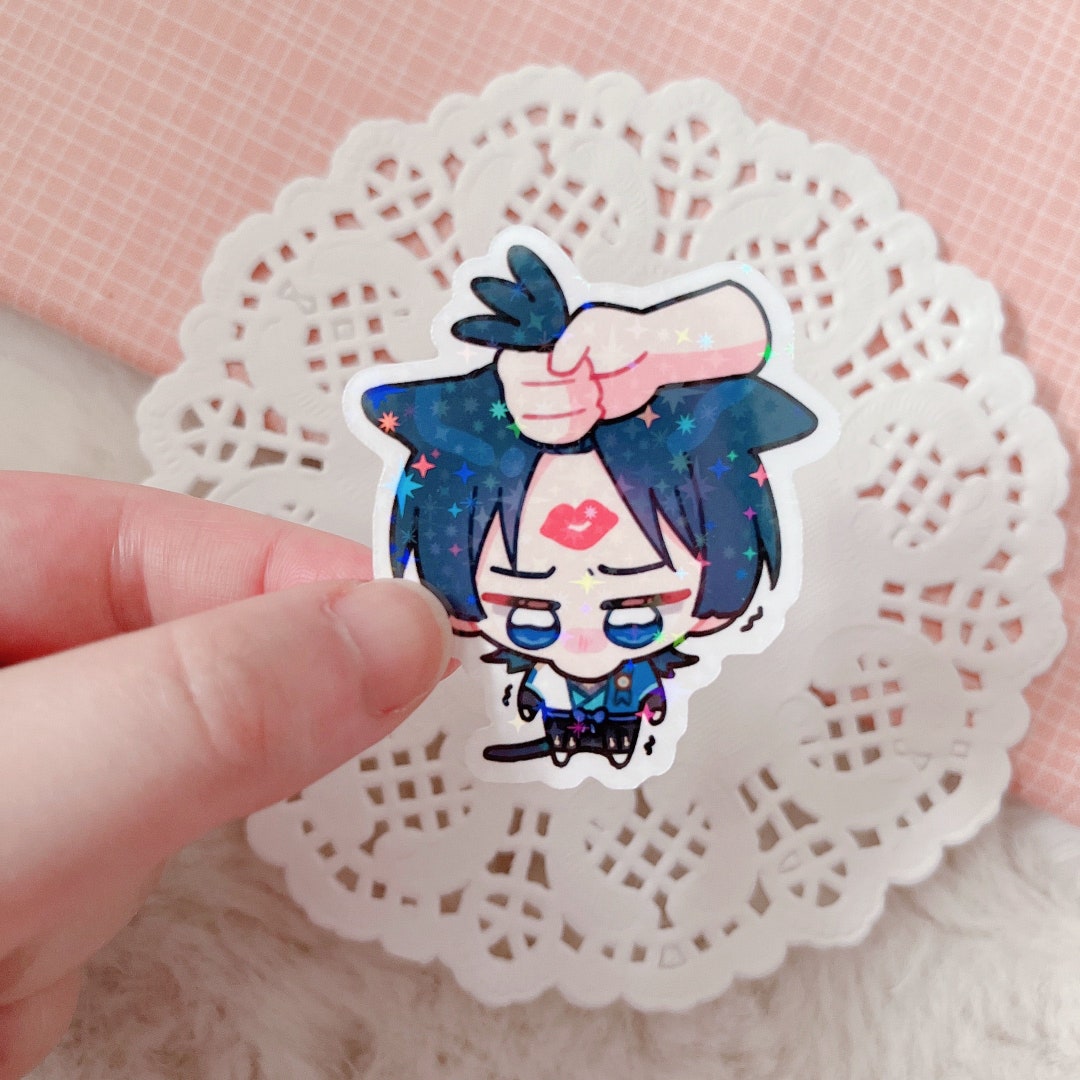 Wanderer Smoochie Holo Sticker - Etsy