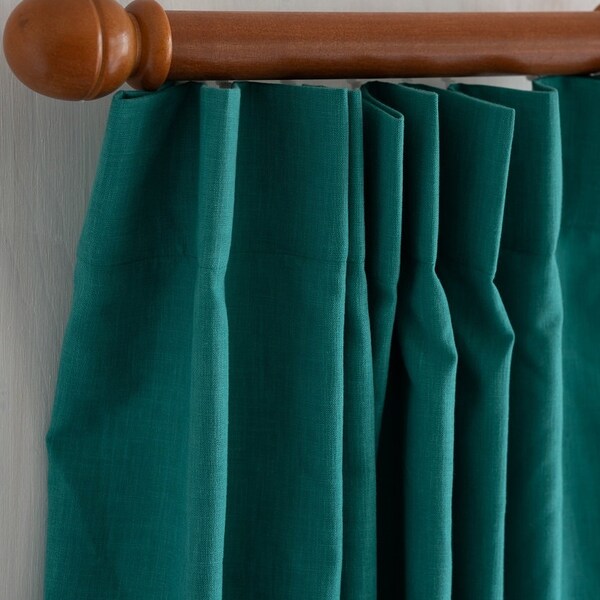 Turquoise Curtains - Etsy