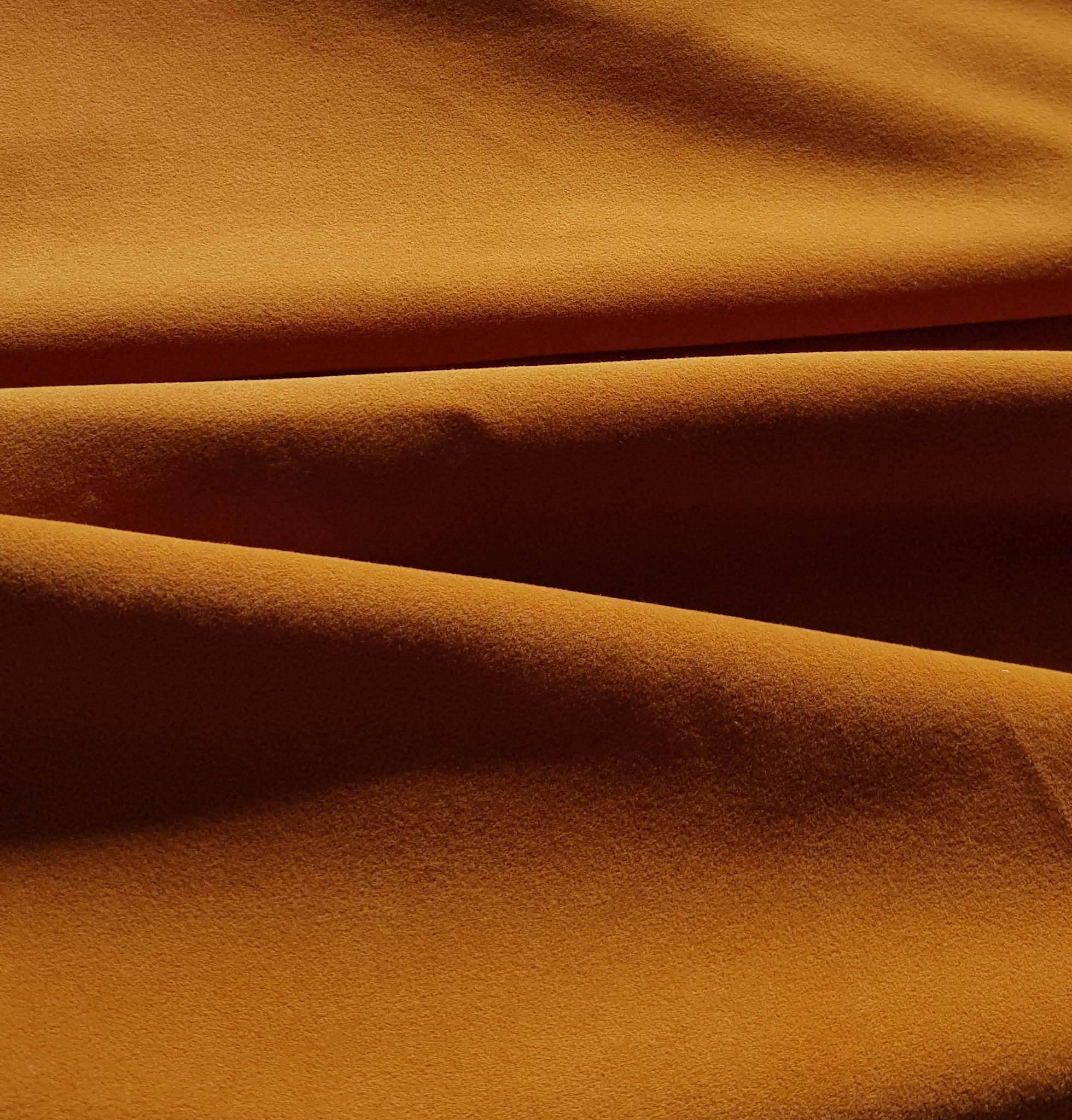 Handmade Rusty Orange Velvet Curtains Drapes Custom Dusty Orange Velvet ...