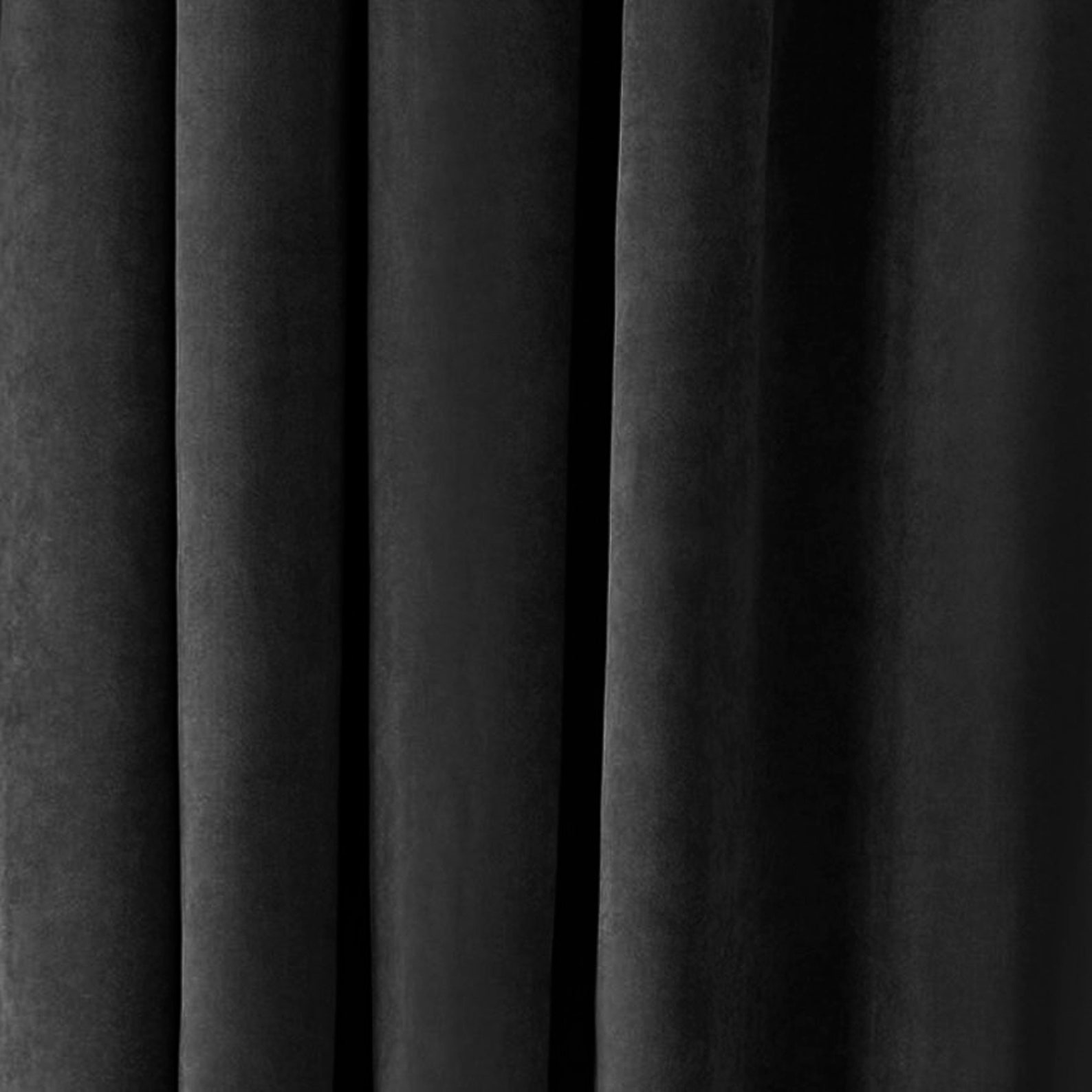 Premium Soft Black Velvet Curtains Drapes Custom Drapes Grommet Drapes ...