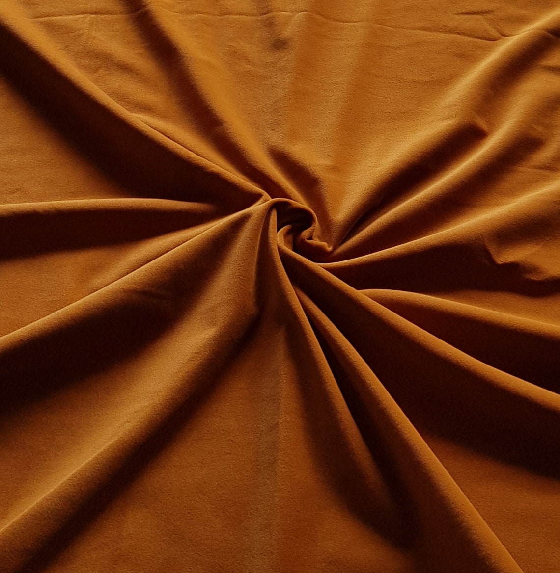 Handmade Rusty Orange Velvet Curtains Drapes Custom Dusty Orange Velvet ...