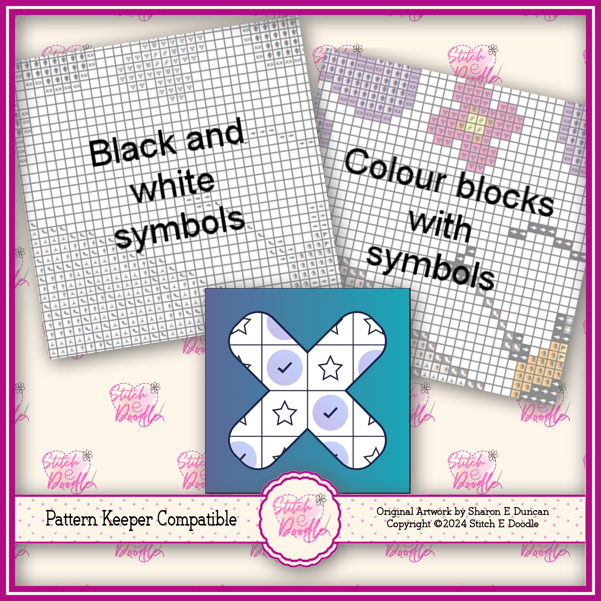 Perfume Bottle Temperature Chart: Pattern Keeper Compatible (PDF Chart ...