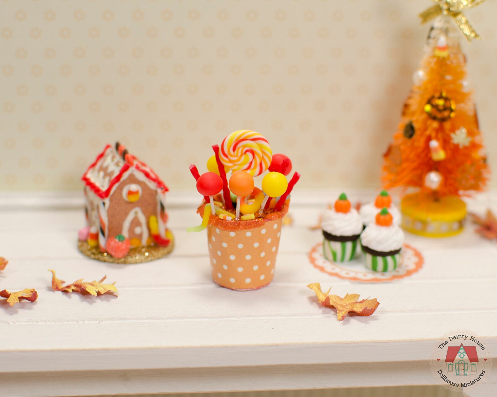 1:12 Candy Bucket Halloween Miniature Lollipop Candy - Etsy