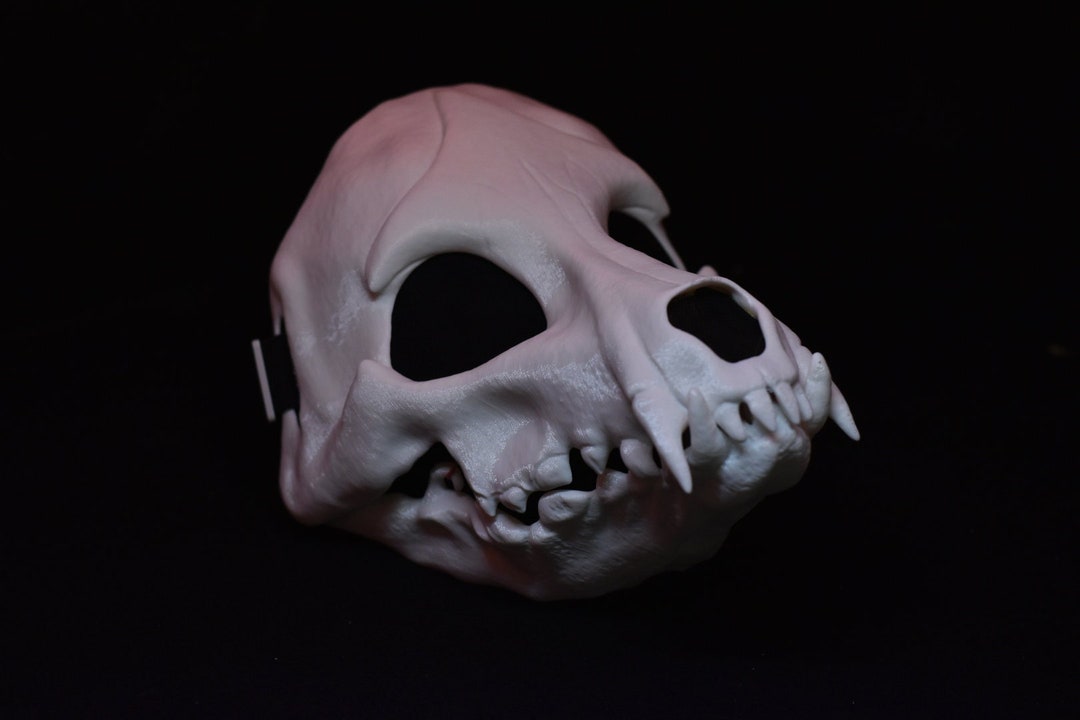 Cosplay Skulldog Skull Dog Mask Fursuit Animal Mask Halloween Cosplay ...