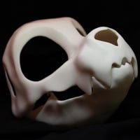 Canine Skull Dog 3D Printed Fursuit Head Base Kit - Etsy