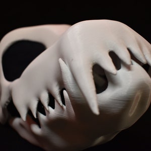 Cosplay Cartoon Skull Mask Toon Skulldog Mask Fursuit Furry Canine ...