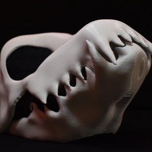 Cosplay Cartoon Skull Mask Toon Skulldog Mask Fursuit Furry Canine ...