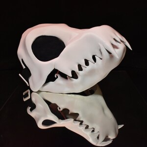 Cosplay Cartoon Skull Mask Toon Skulldog Mask Fursuit Furry Canine ...