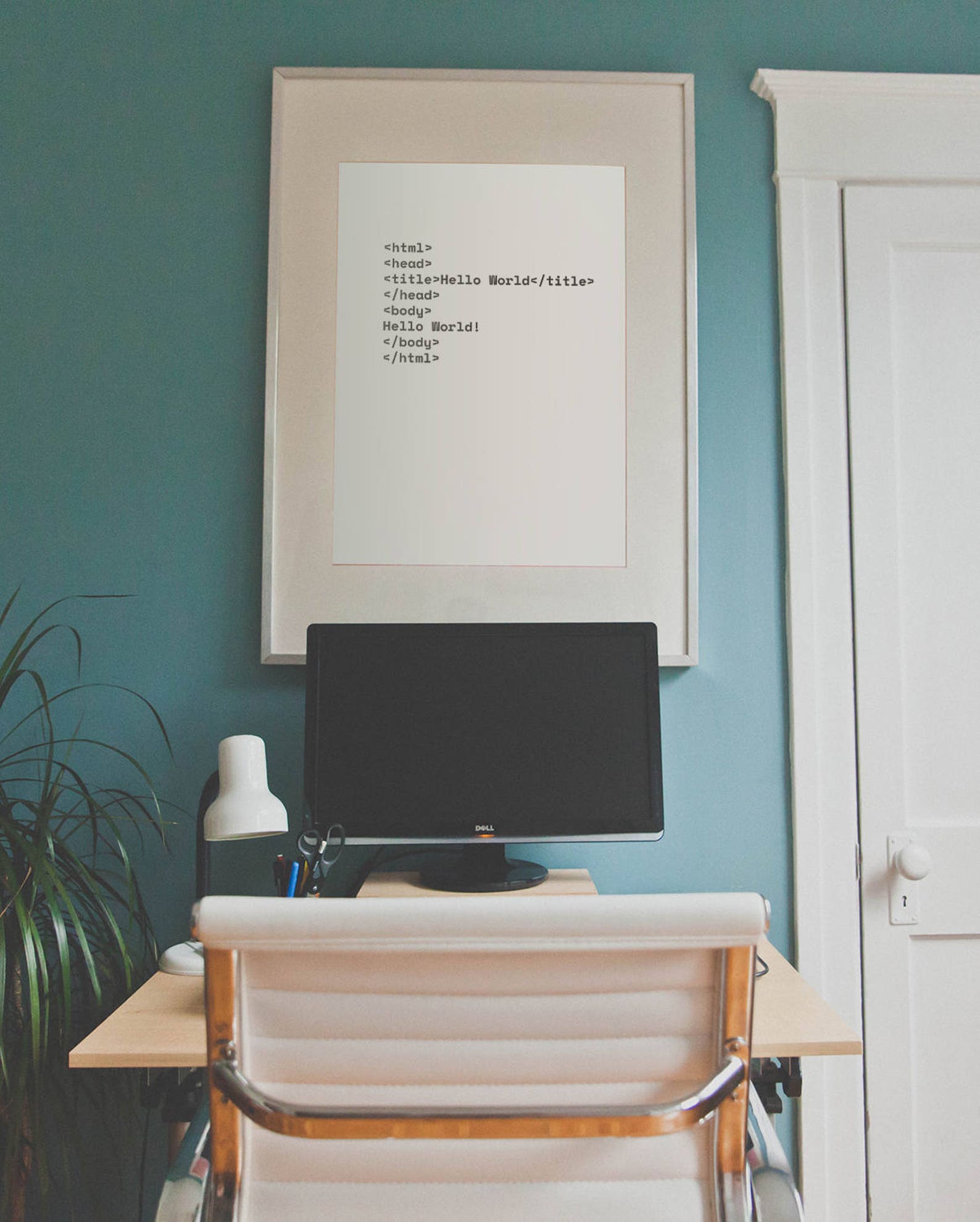 Hello World Large Size Poster, Newbie Code Poster, Programmer Gift ...