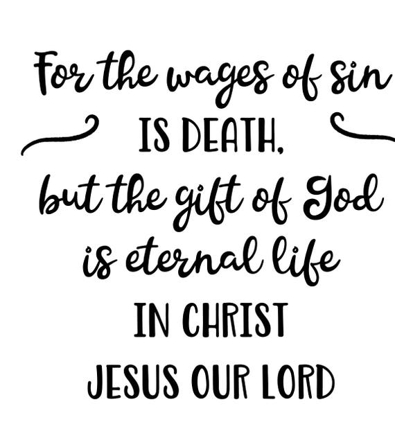 Romans 6 23 Coloring Page Coloring Pages