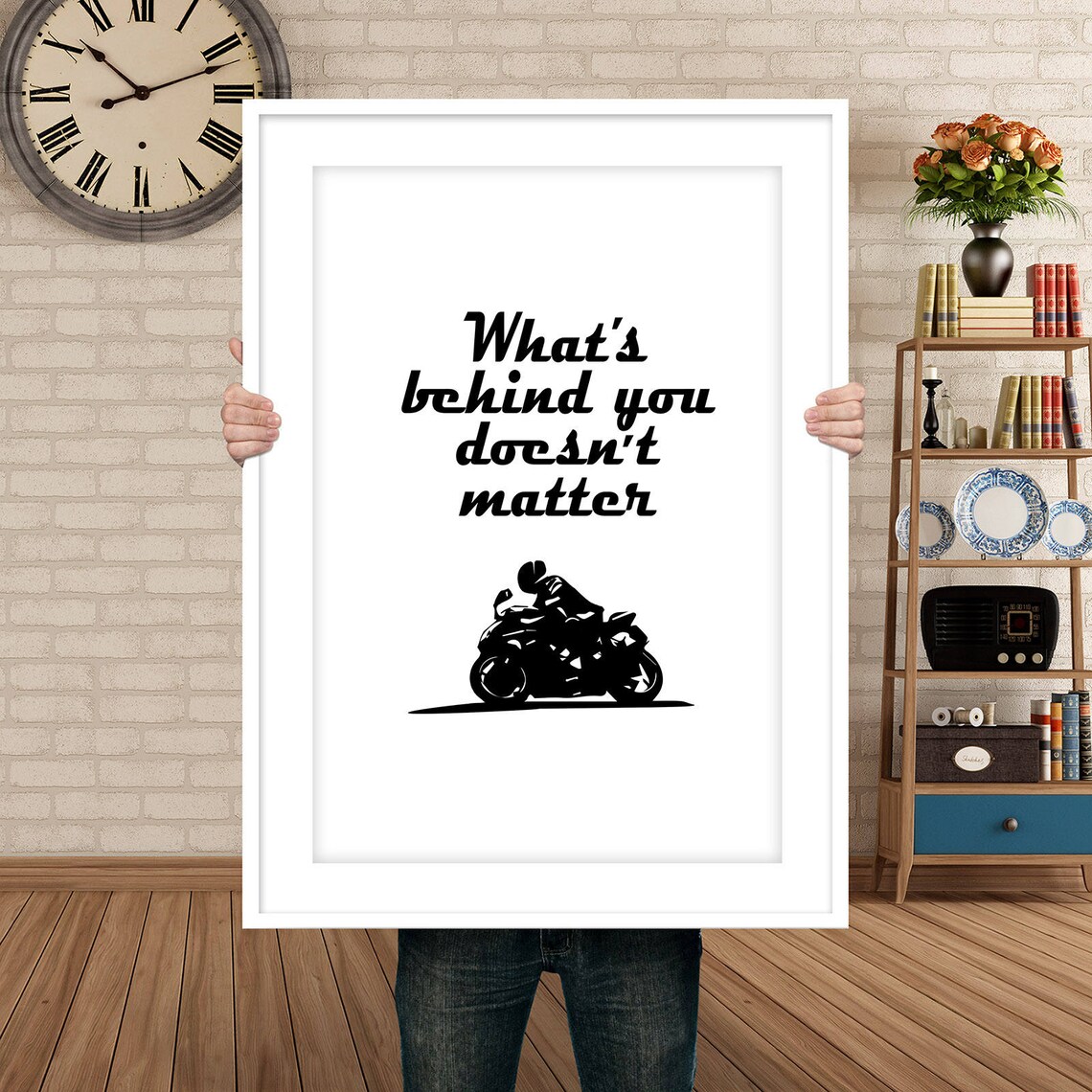 Motorcycle Racing Motorbike Poster Racing Lover Sport | Etsy