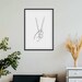 Hand Line Art Printable Wall Artwork Decor, Paint Brushes Drawing ...