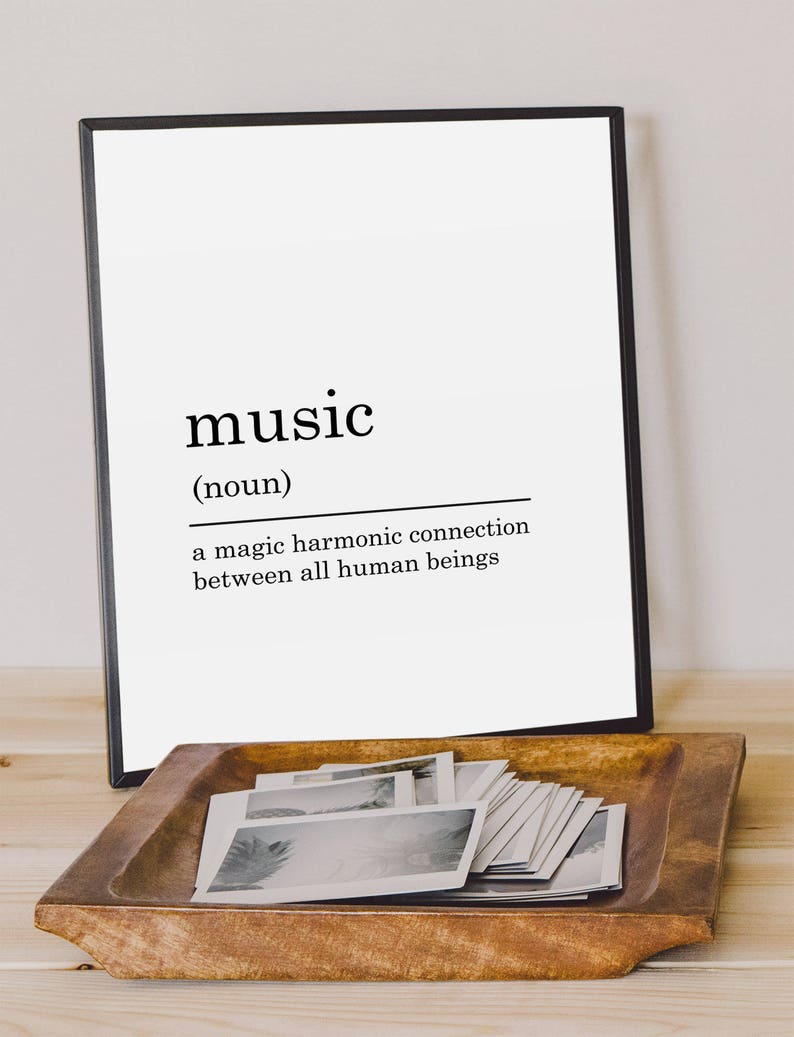 Musik Definition, Zitat über Musik, Geschenke für Musiker, Geschenke ...