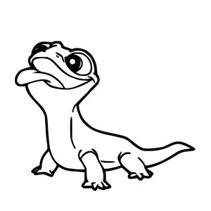 Bruni Frozen 2 Silhouette Car Decal - Etsy