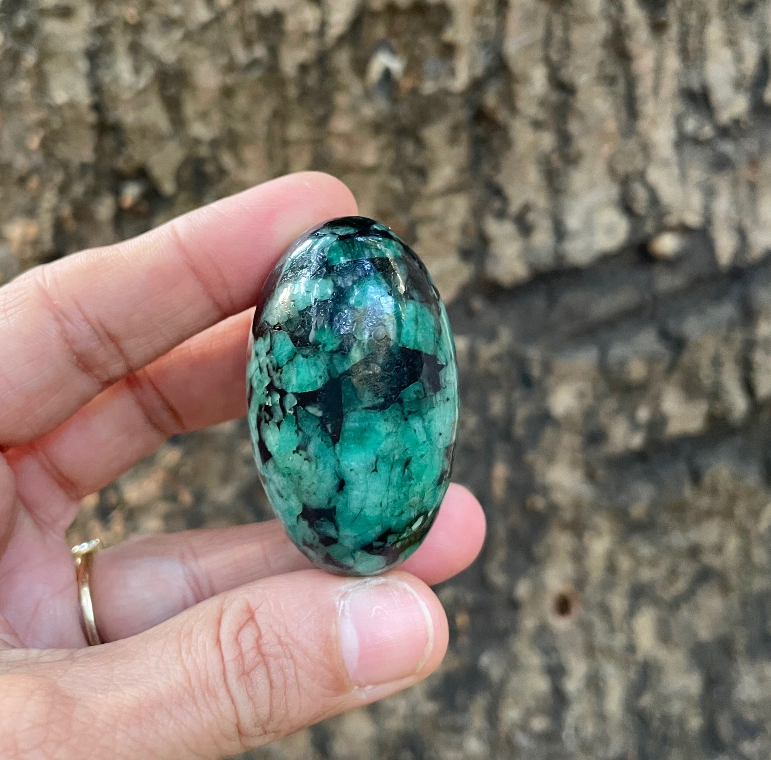 Beautiful Polished Natural Green Emerald Shiva Shape Emerald | Etsy