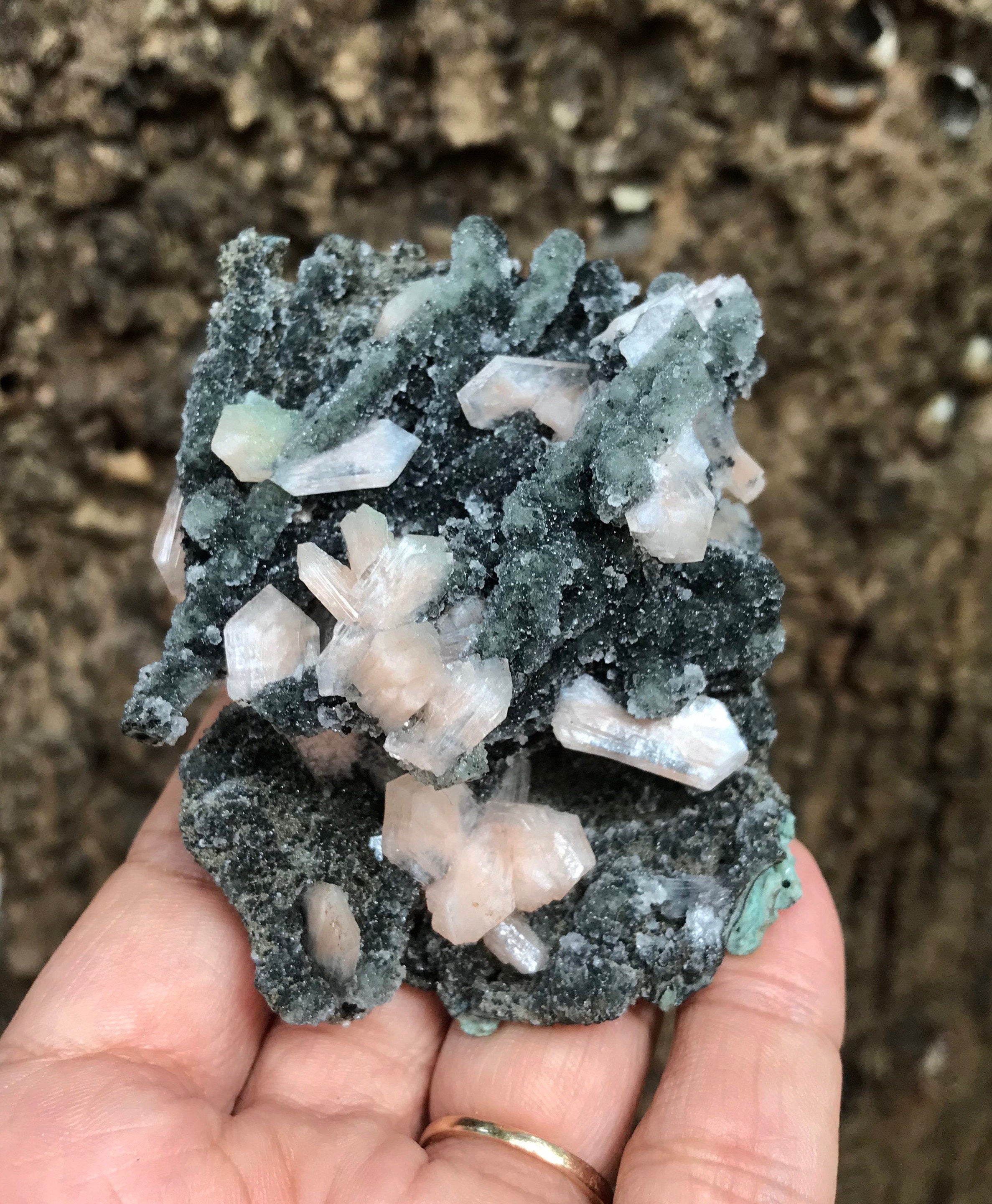 Beautiful Shimmering Natural Grey Black Chalcedony Crystal | Etsy