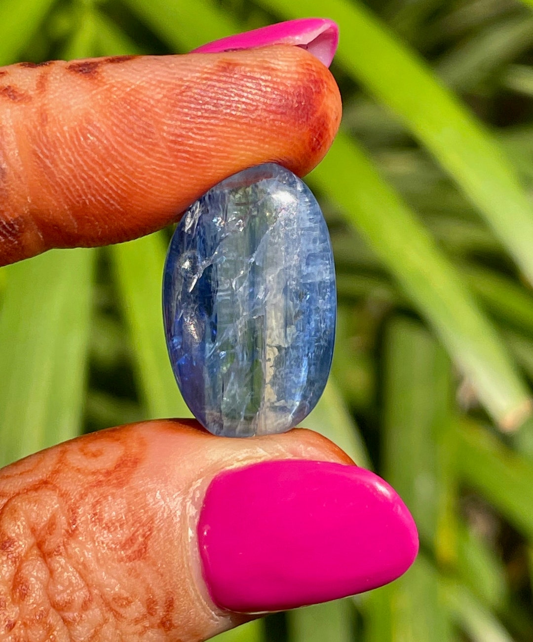 Natural Blue Kyanite / Kynite Polished Pocket Stone - Etsy