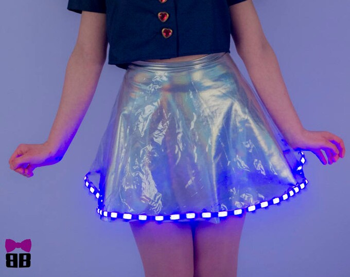RESTOCK Led Transparent RGB Light up Skirt - Etsy