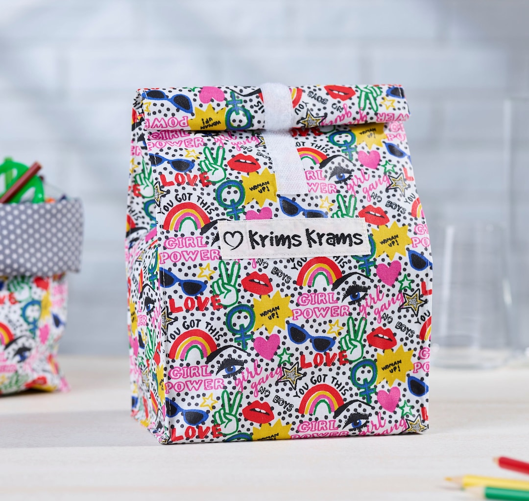 Lunch Bag, Snack Bag, Zero Waste, Washable, Food-safe, Packaging-free ...