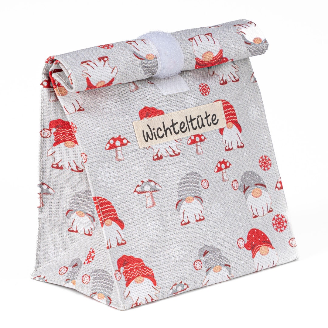 Secret Santa Bag, Snack Bag, Lunch Bag, Snack Bag, Zero Waste, Gift - Etsy