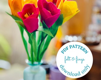 Tutorial Make Your Own Tulip Download/printable PDF Tutorial - Etsy