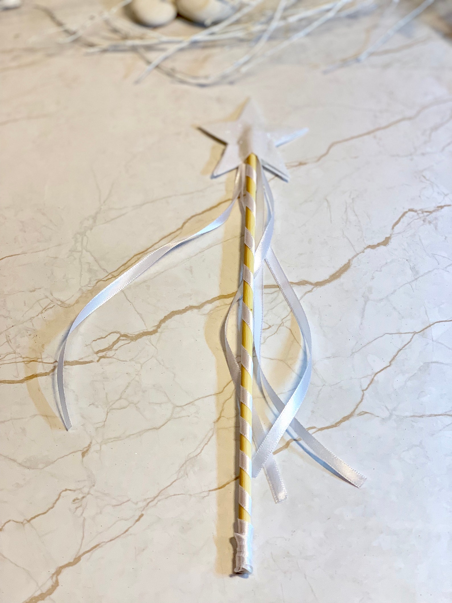 Glittery Fairy Wand Perfect Princess Bride Costume Accessory | Etsy
