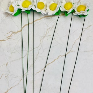 Small Felt Daisy Spring Flower Arrangement - Etsy UK