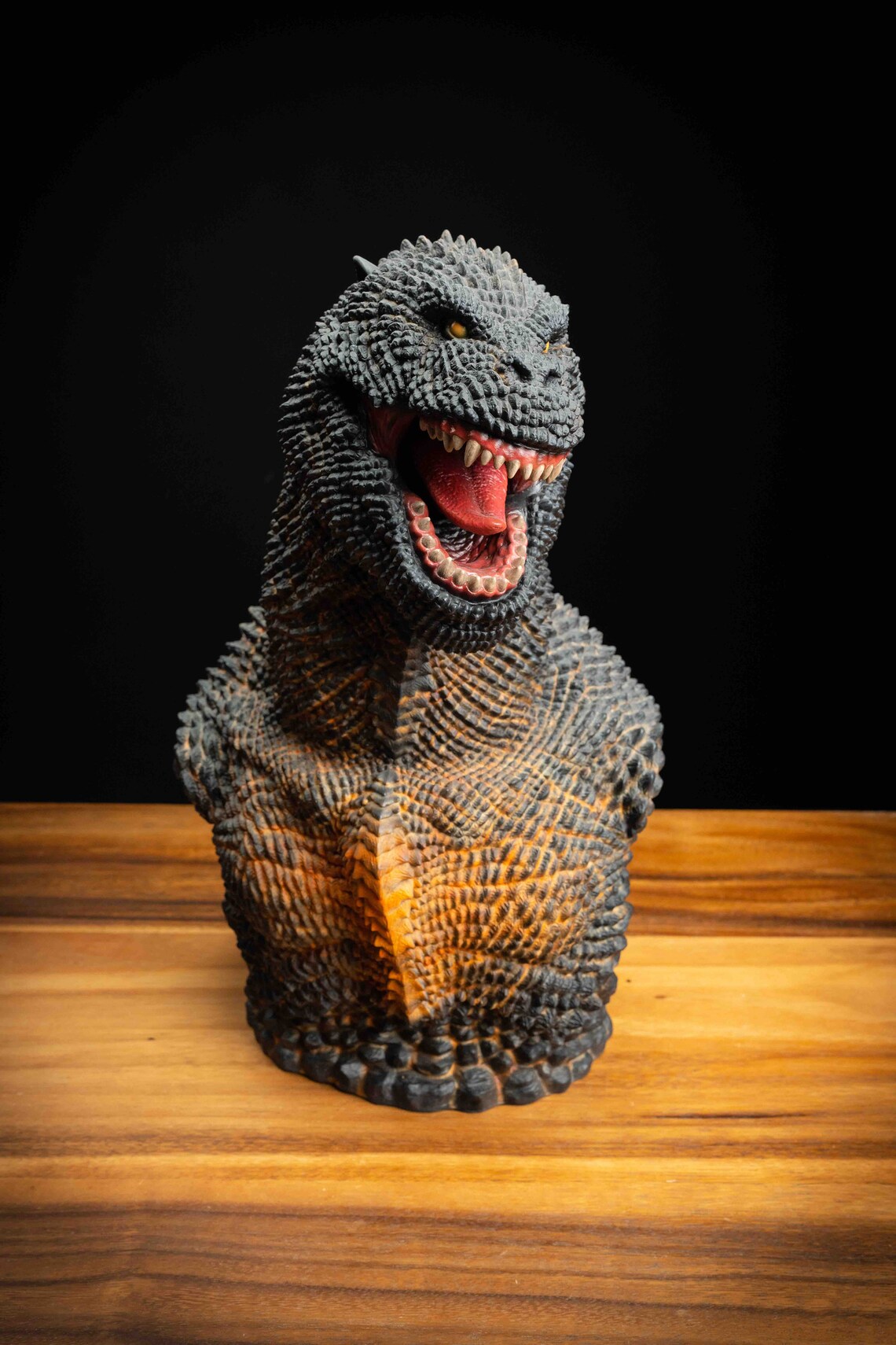 Godzilla Statue - Etsy