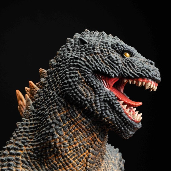 Godzilla Statue - Etsy