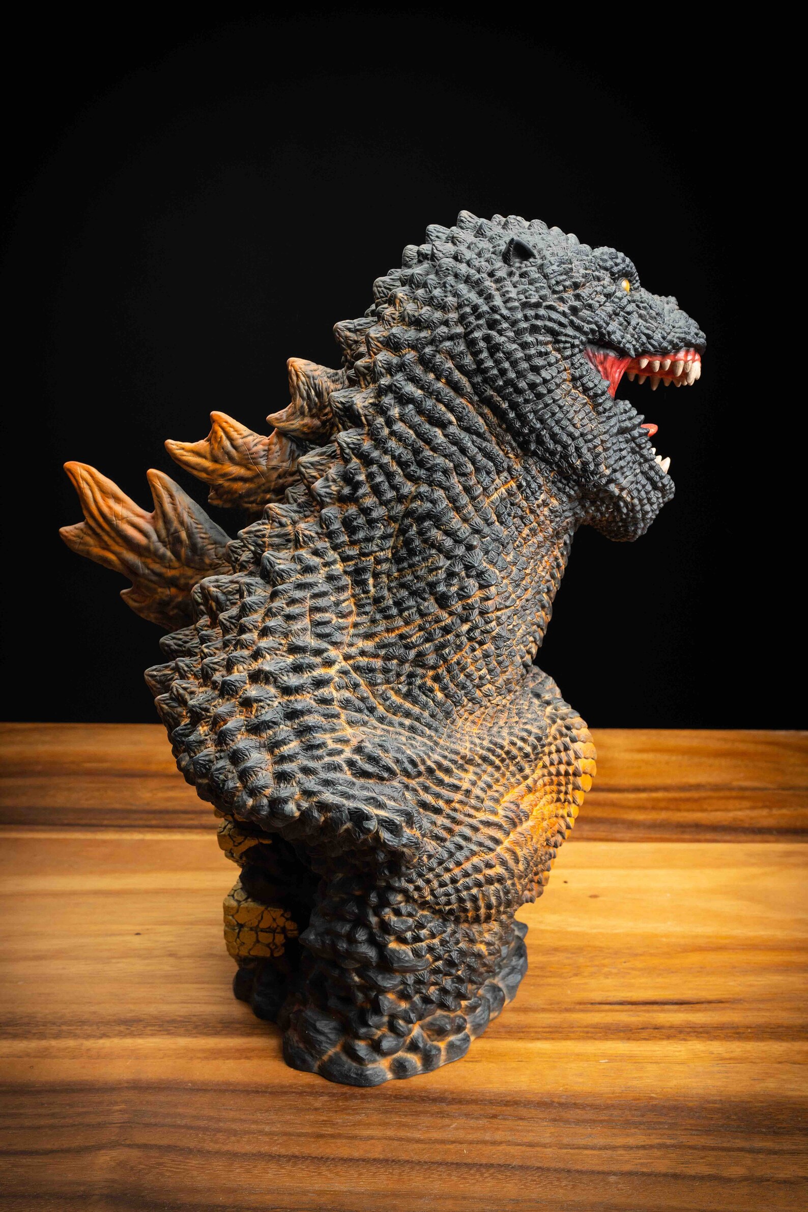 Godzilla Statue - Etsy
