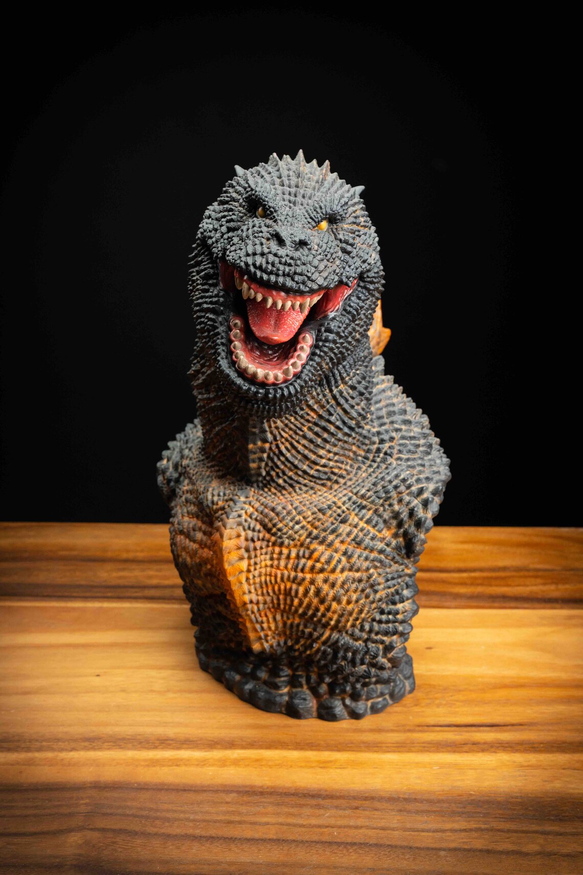 Godzilla Statue - Etsy