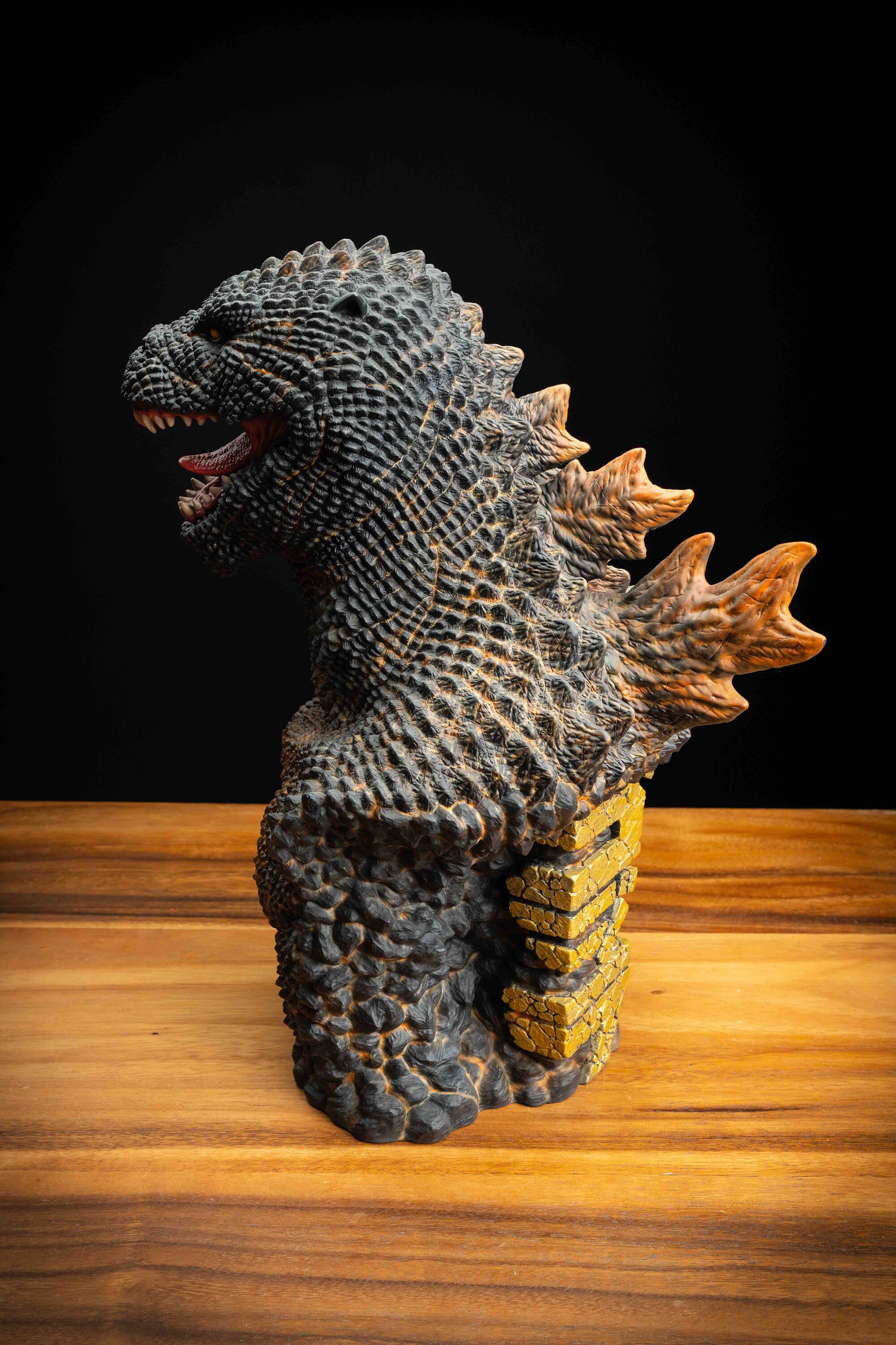 Godzilla Statue - Etsy