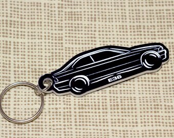BMW E36 Compact Keyring | Etsy
