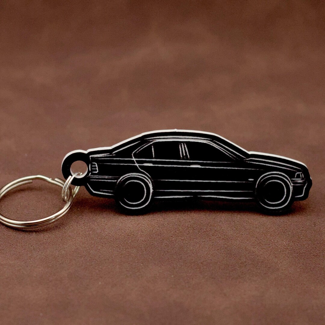 BMW E36 4-door Keyring - Acrylic Lasercut Classic Retro German Car ...