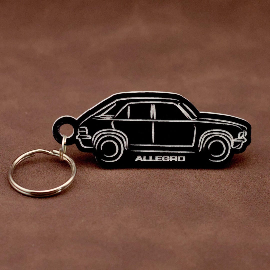 Austin Allegro Keyring - Acrylic Lasercut Classic Retro British Car ...