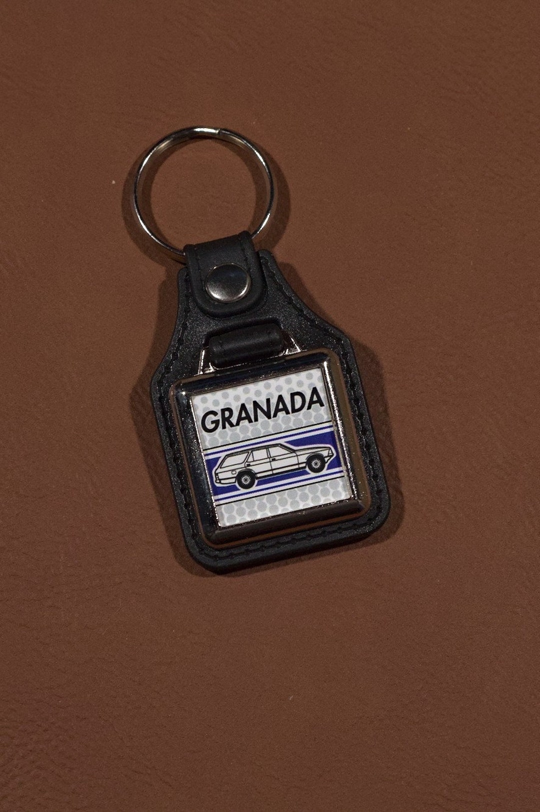 Ford Granada Mk2 Estate Keyring Leatherette & Chrome Keyfob - Etsy