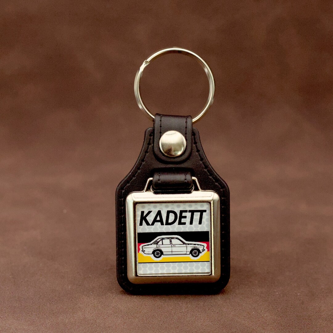 Opel Kadett C Keyring Leatherette & Chrome Keyfob - Etsy