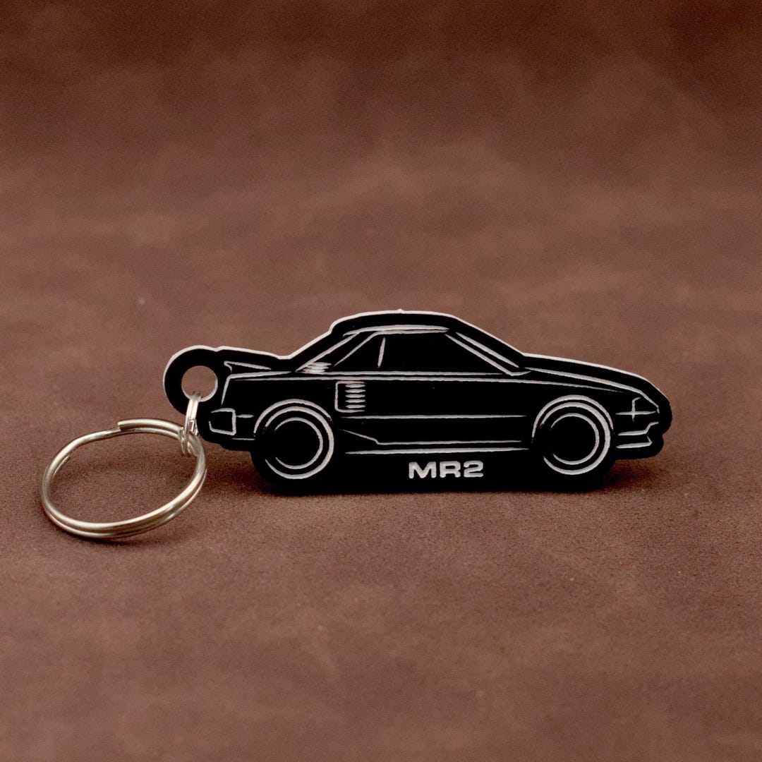 Toyota MR2 Mk1 Keychain - Acrylic Lasercut Classic 80s Retro Toyota ...