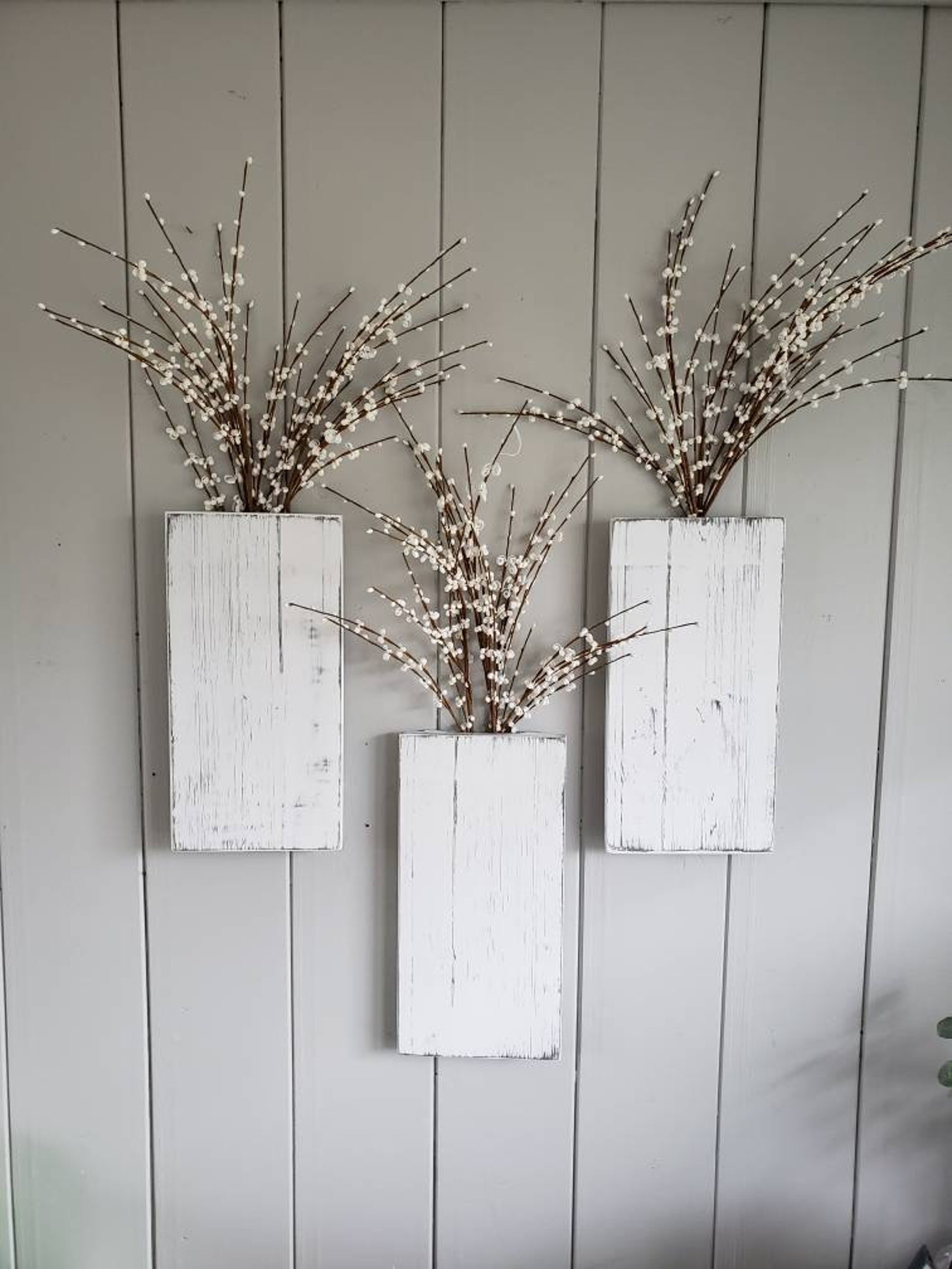 Wall Vase / Large Wall Pockets / Wall Art - Etsy