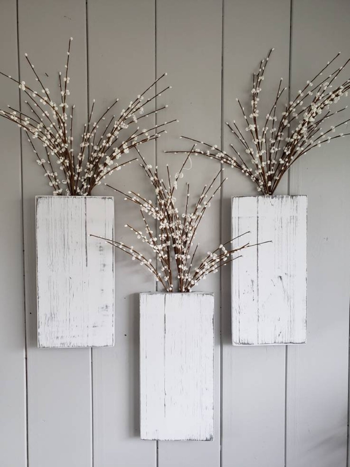 Wall Vase / Large Wall Pockets / Wall Art - Etsy