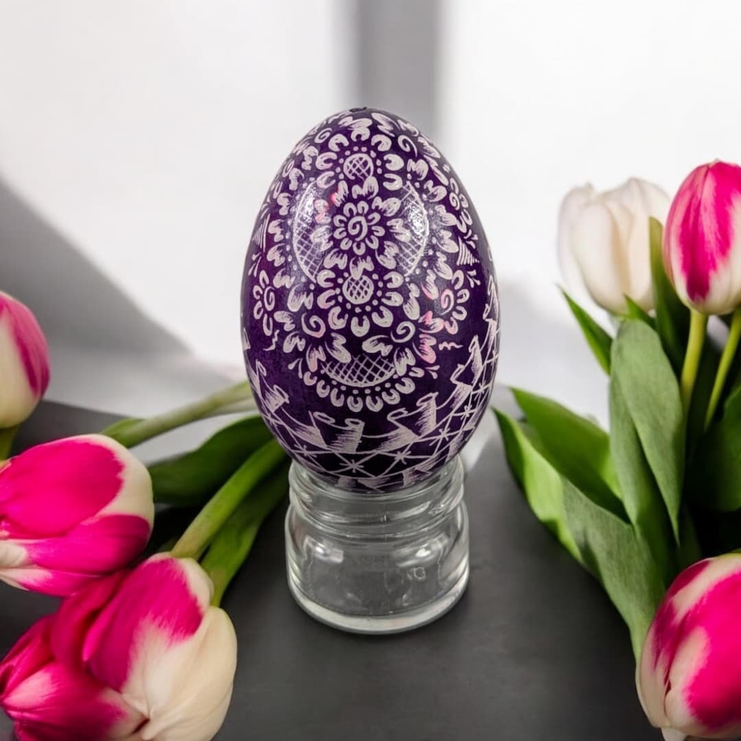 My First Easter - Colorful Artisan Easter Eggs, Pysanky Decor ...