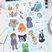 Undertale Character Sticker Sheet - Etsy UK