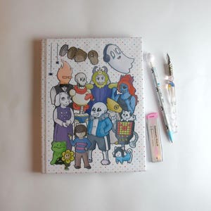 Undertale Character Notebook - Etsy UK