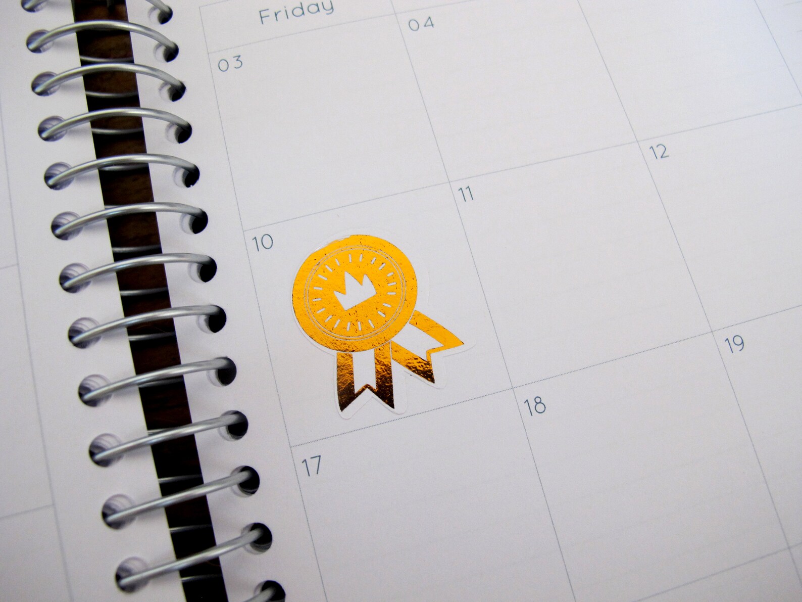 Foiled Medal Stickers in Gold, Silver and Bronze - Etsy UK